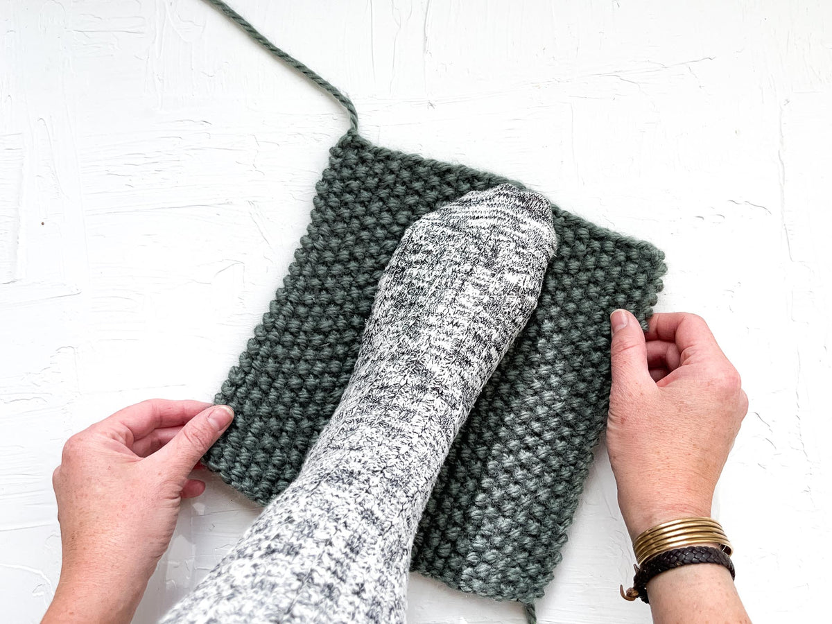 2 Hour Knit Slippers Knitting Pattern – MakeAndDoCrew