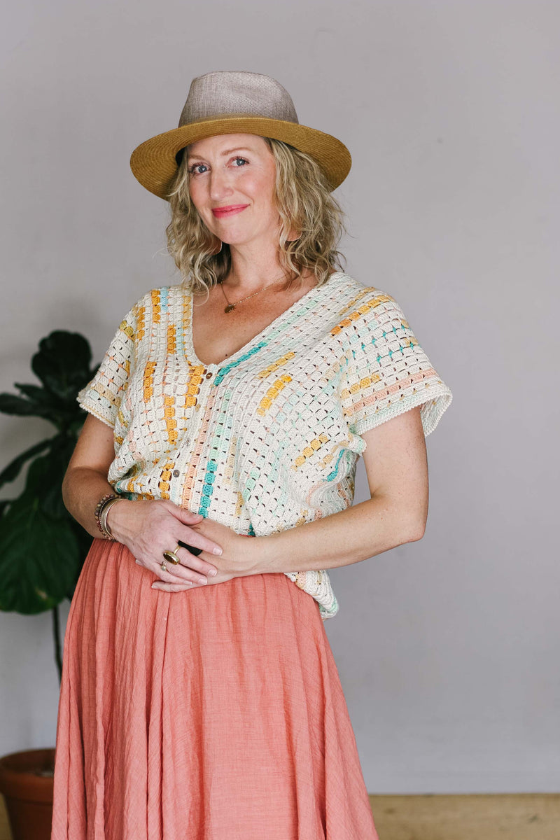 Tidepool Rectangle Tee Crochet Pattern – MakeAndDoCrew