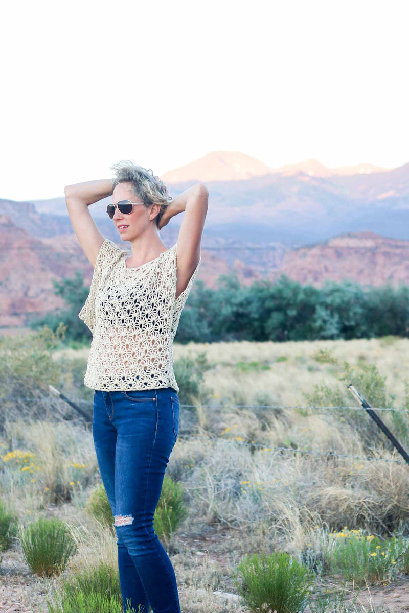 Canyonlands Boho Top Crochet Pattern – MakeAndDoCrew
