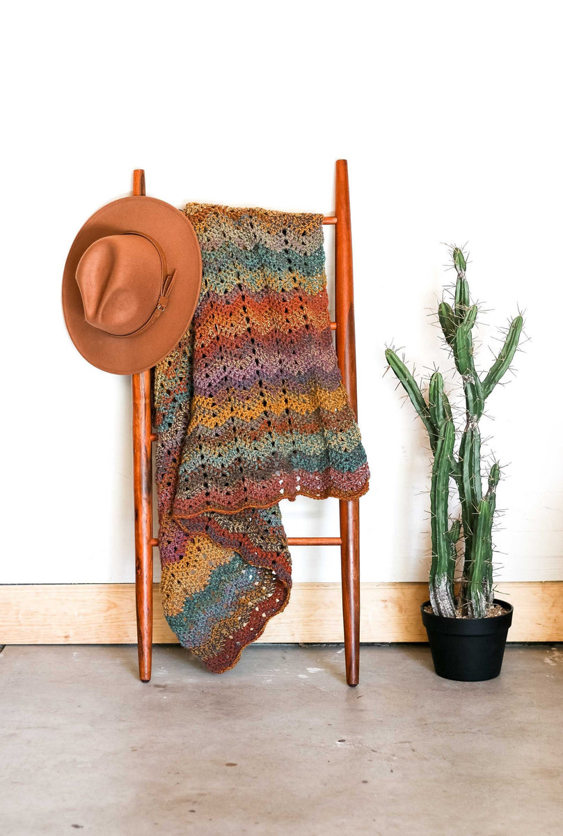 Mesa Ripple Blanket Crochet Pattern – MakeAndDoCrew